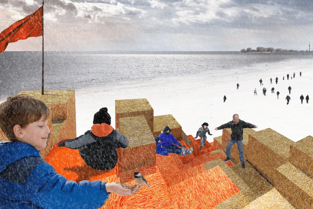 Paul Raff Studio Designs Winter Stations - Paul Raff Architects
